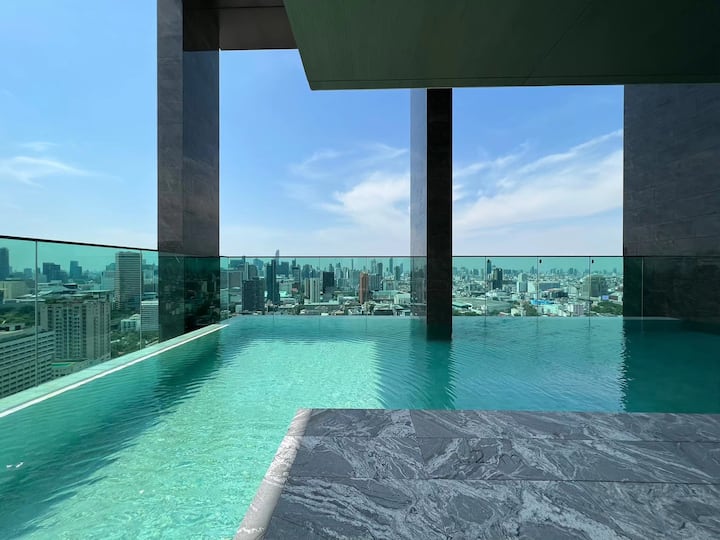 Nice View Siam Paragon Area/bts 3mins/luxurycondo - Bangkok
