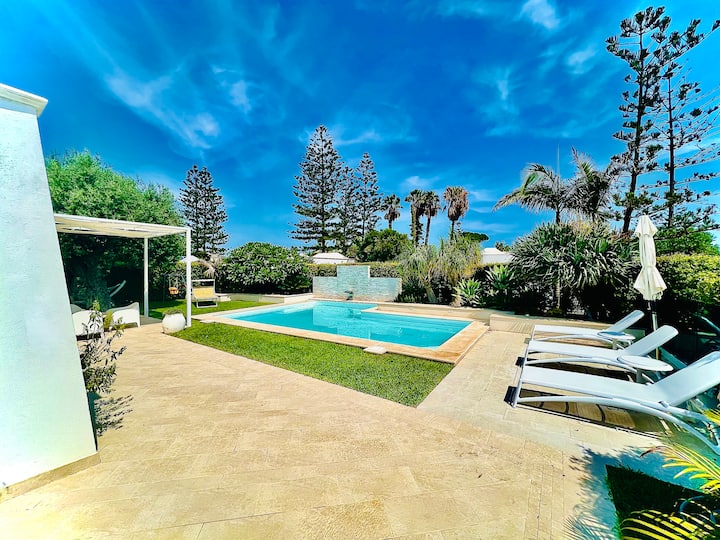 Villa Lucia Con Piscina A 30 M Dalla Spiaggia - San Lorenzo