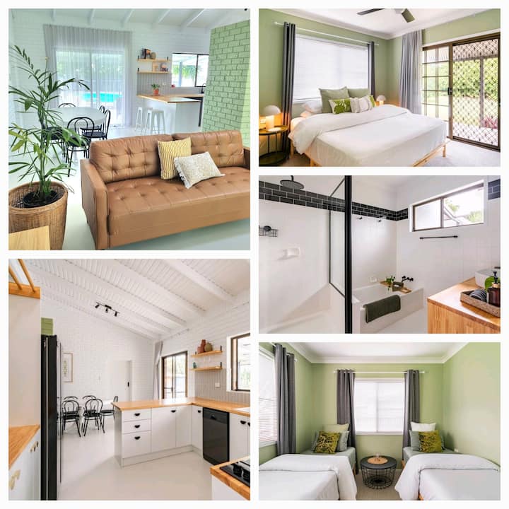 Tropical Escape-3bed + Pool Near Cbd & Airport - Bundaberg Central