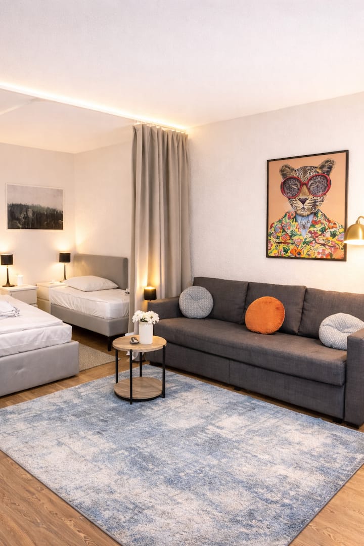 Modernes Studio Mit Balkon, Nahe Btu - Cottbus