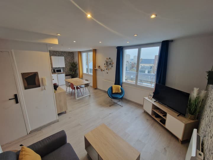 F3 Superbe Vue, Proche Plage Et Centre - Hawr