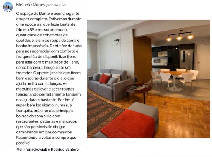 Apartamento Aconchegante No Coração Do Jardins - Pinheiros