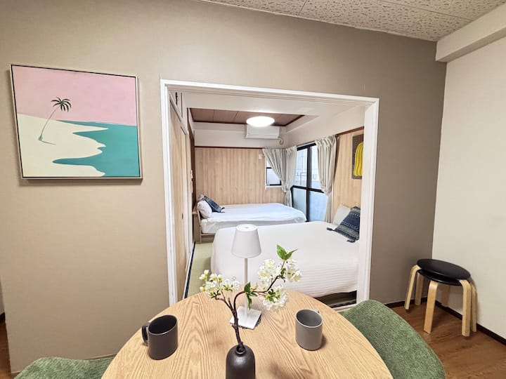 306: Within Walking Distance Of Asakusa!12-minute Walk From Asakusa Station, With Elevator, Veranda, Kitchen, Shower Room, And Toilet - Asakusa