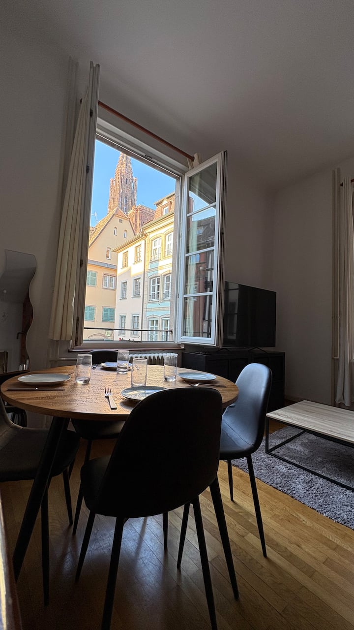 Appartement Cosy Avec Vue Cathédrale - Estrasburgo
