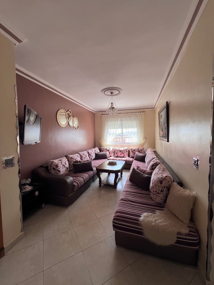 شقه مجهزة للإيجار اليومي للعائلات - Tangier