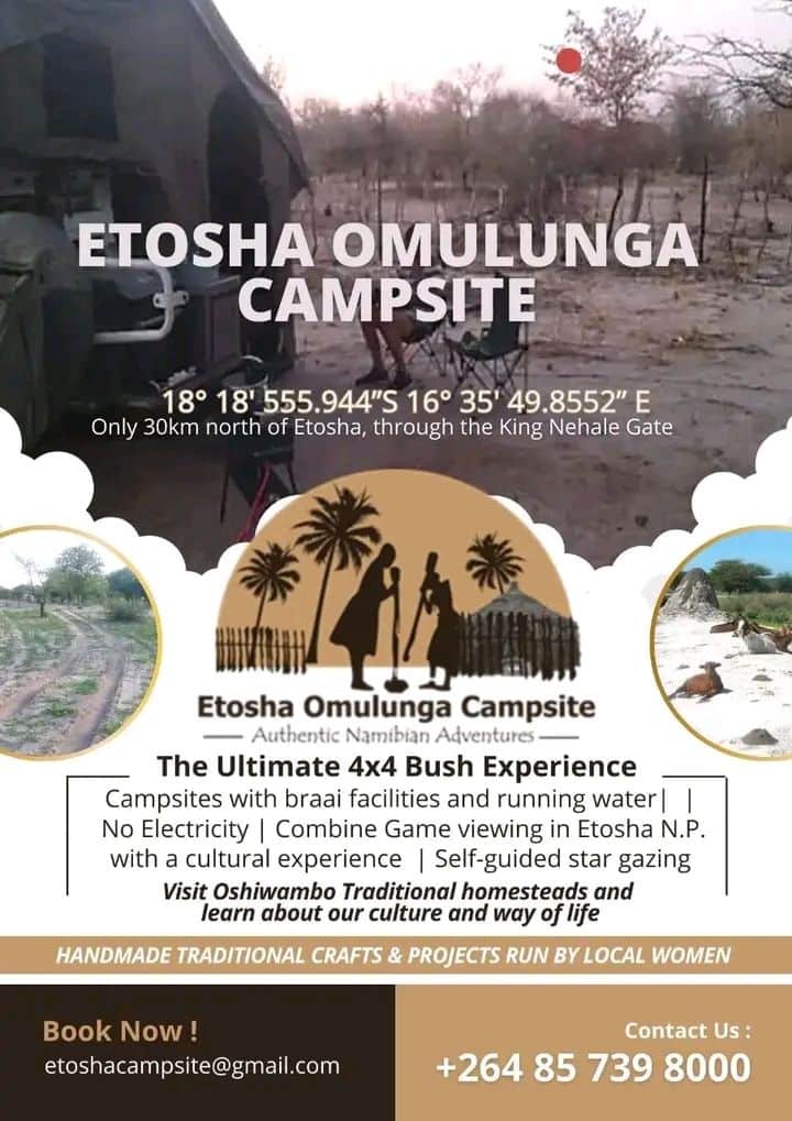 Etosha Omulunga Campsite - Namibie