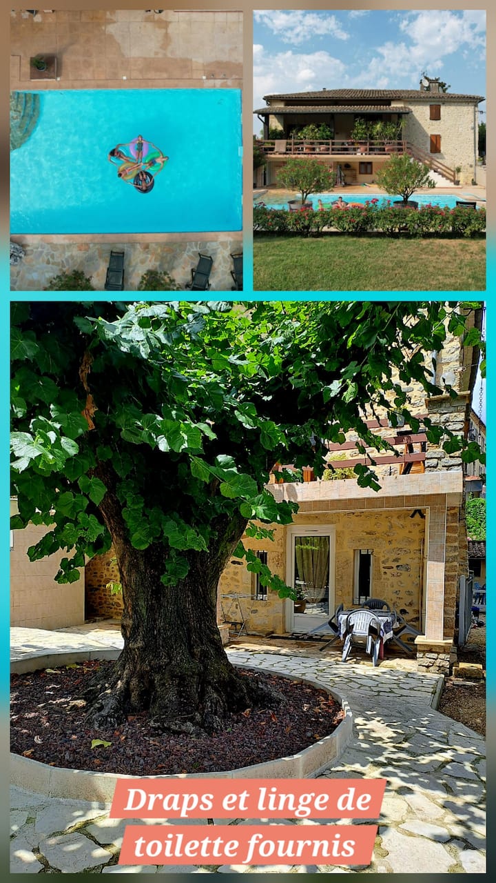 Gîte 2 Le "Tilia" Aux Magnolias 3 éToiles - Ardèche