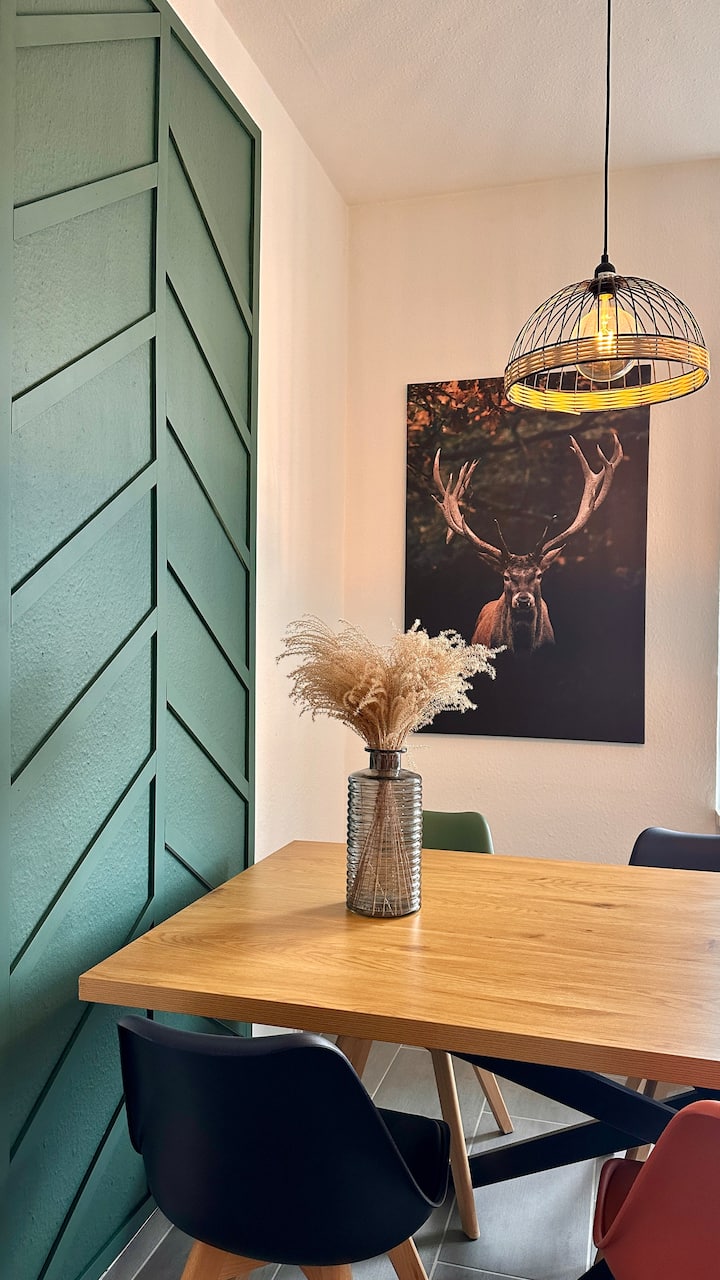 *Amao-brown/center/85qm/parkplatz/up10 Guests 2apt - Lahr/Schwarzwald