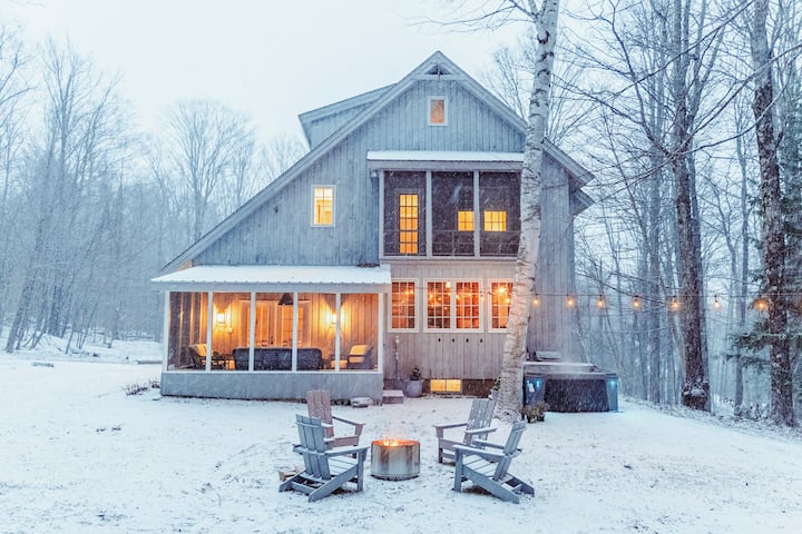 Green Mountain Chalet: Tranquil Ski Oaisis W/spa - Vermont