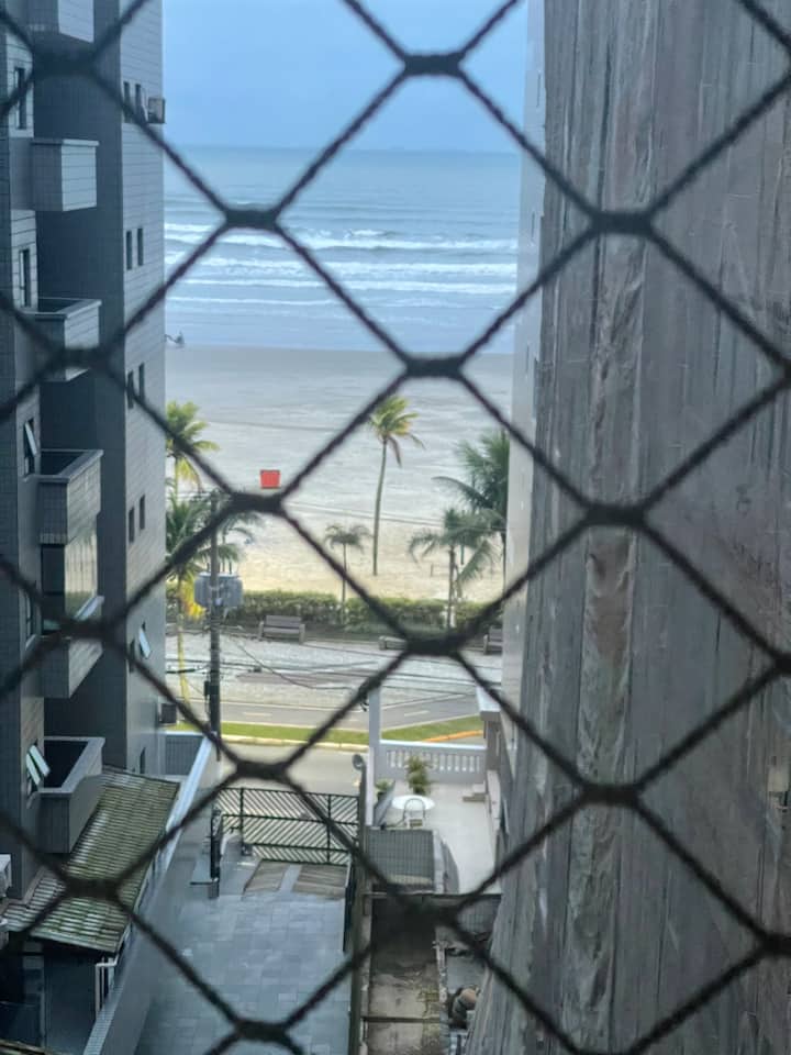 Apto Campo Da Aviação - Praia Grande, 100m Do Mar - Praia Grande