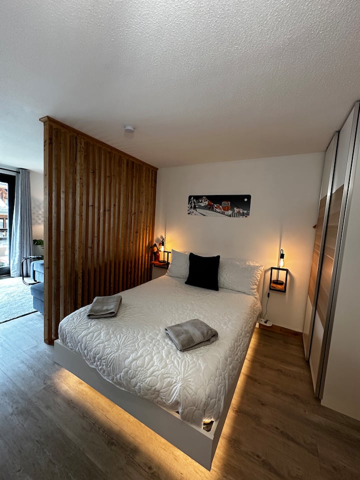 3* Modern, Spacious Studio 28sqm
50m To Télécabine - La Baume