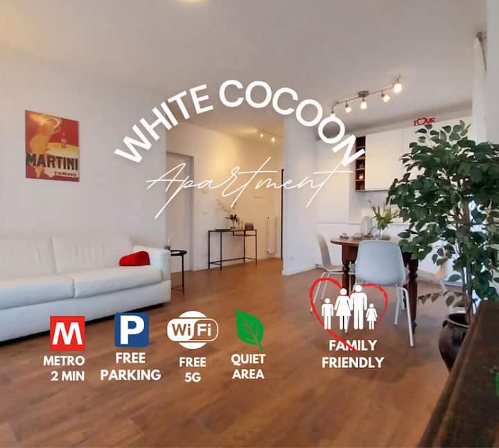 Métro à 2 Minutes, Centre-ville 12 Min, Park Free - Moncalieri