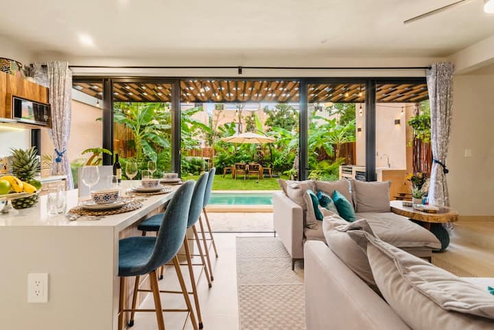 Casa Ohana: 3bd Private Pool+rooftop Jacuzzi & Gym - Riviera Maya