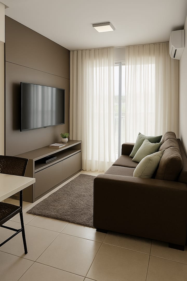 Apt Completo Para Toda Família - Garagem E Lazer - Cuiabá