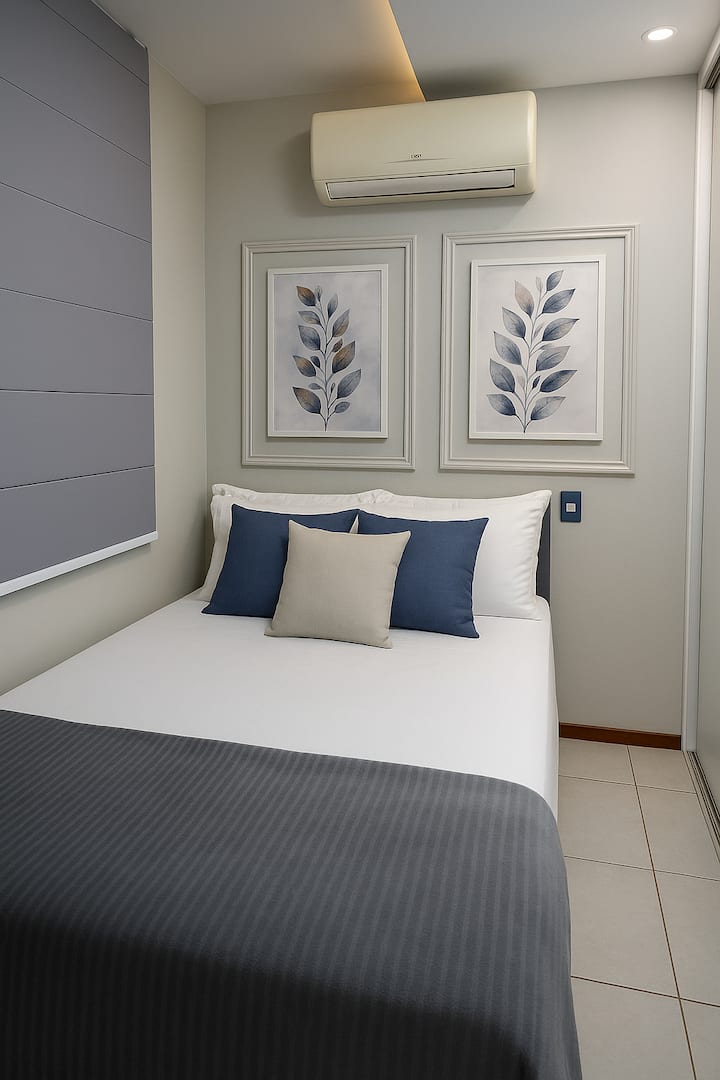 Apt  Familiar -Piscina, Garagem, Climatizado - Cuiabá