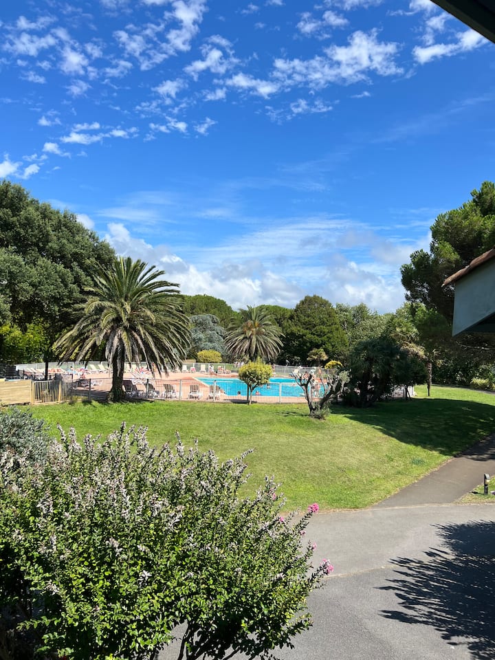 Duplex 6pers *Vue Golf* Idéal Golfeurs & Familles - Moliets-et-Maa