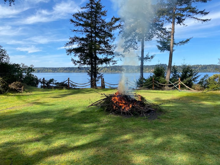Orca Whale Watching, Kayaking, Fishing & Campfires - Joemma Beach State Park, Longbranch