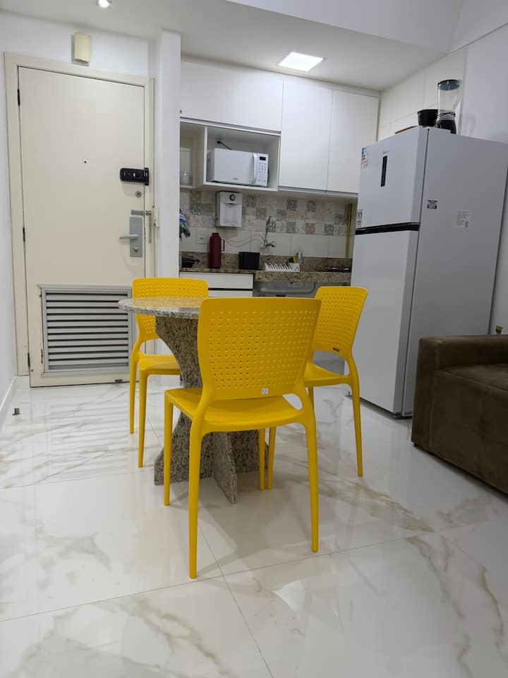 Flat Pasárgada Em Frente Mar Praia Da Costa 612 - Vila Velha
