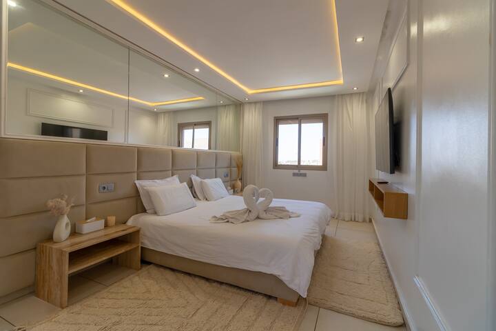 Splendide Appartement Familial Terrasse Vue Atlas - マラケシュ