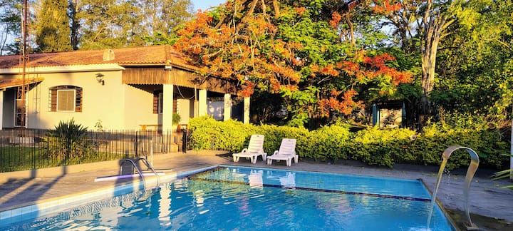 Casa De Campo Monteiro - Próximo Thermas São Pedro - São Pedro