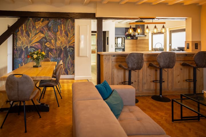 Grand Logement Colombage / 6-8 Personnes Alsace - Ribeauvillé