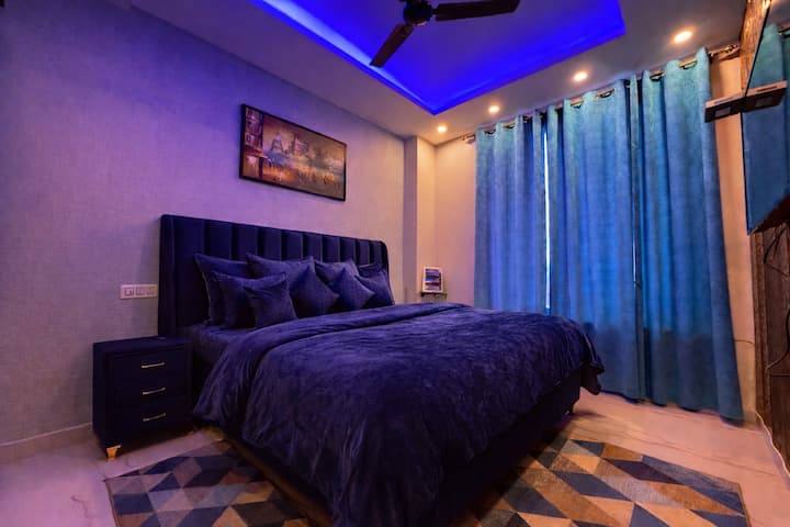 Downtown Warm Cozy Stay | 1 Bhk | Self-check-in - Zirakpur