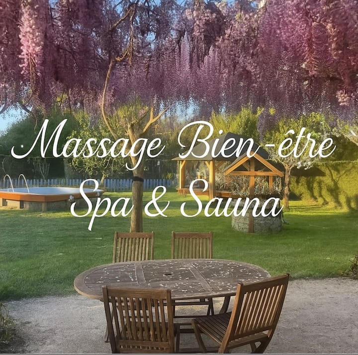 Au Bon Coin
Spa,sauna,piscine,jardin
Vélo,massage - Lannemezan