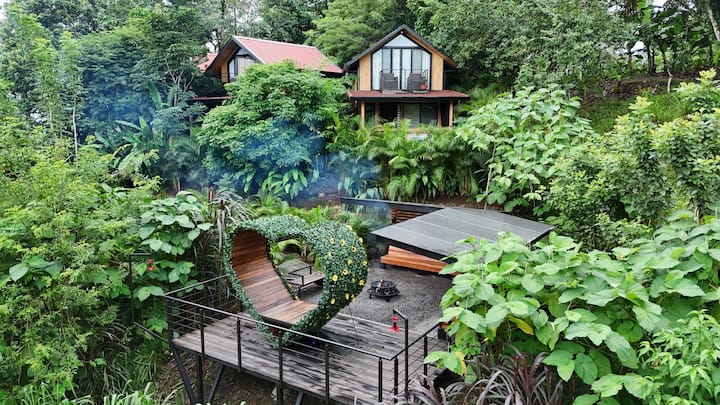 Casita Con Jacuzzi Cerca De La Fortuna - Costa Rica