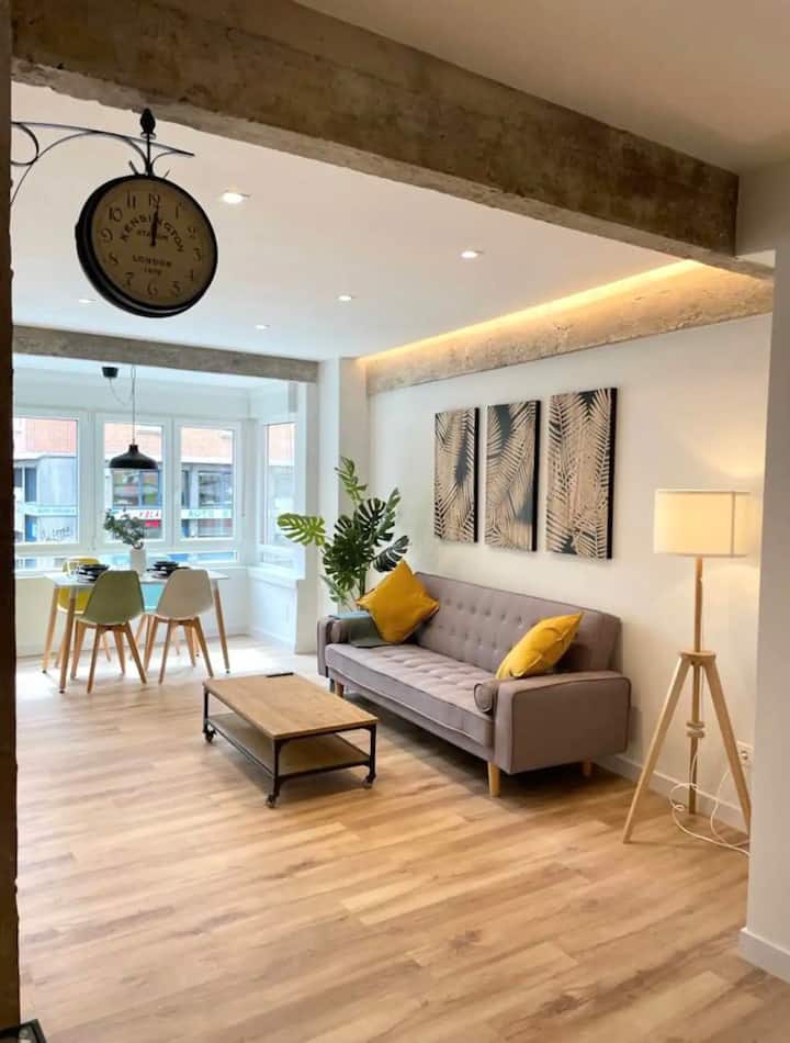 Modern Apartment Self Check In - Bilbao