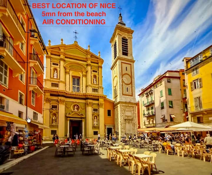 Rossettii Old Nice, Fully Renovated Flat With A/c - Nice