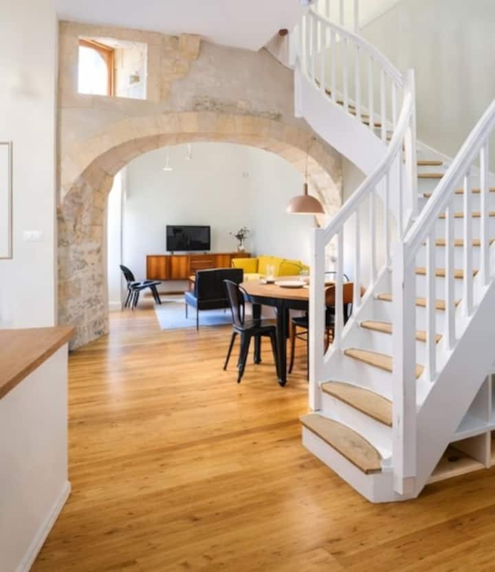 Triplex Terrasse Centre, Marché & Port à Pied - Aytré