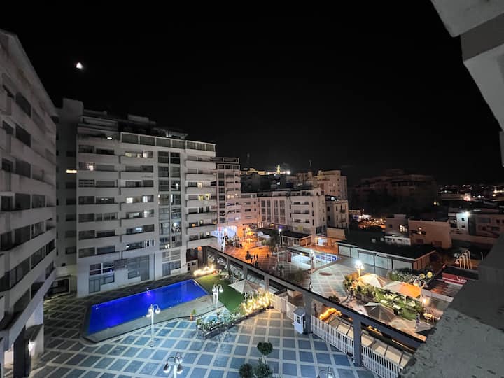 Family Apartment Tanger Pool View - Tanger