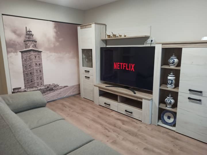 Apartamento Bien Comunicado Y Tranquilo - A Coruña