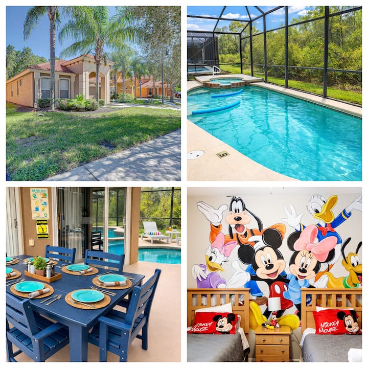 Modern Quiet Pool Home | Disney Retreat - Davenport, FL