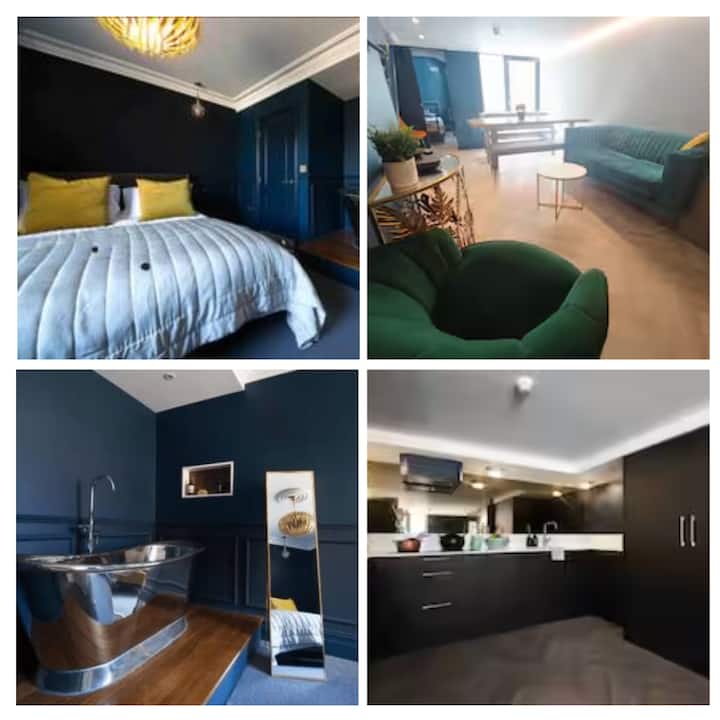 Stylish 9-bed Brighton Retreat Near Seafront - Brighton