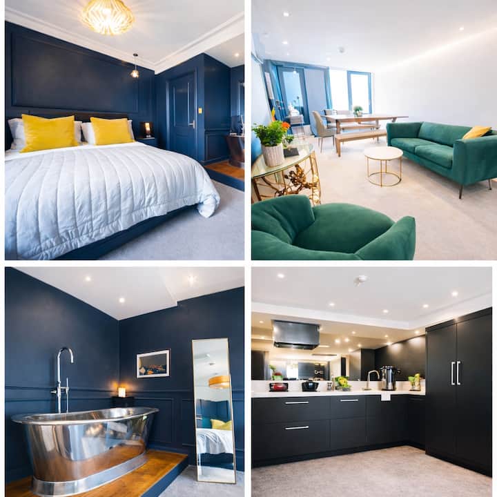 Stylish 9-bed Brighton Retreat Near Seafront - Brighton
