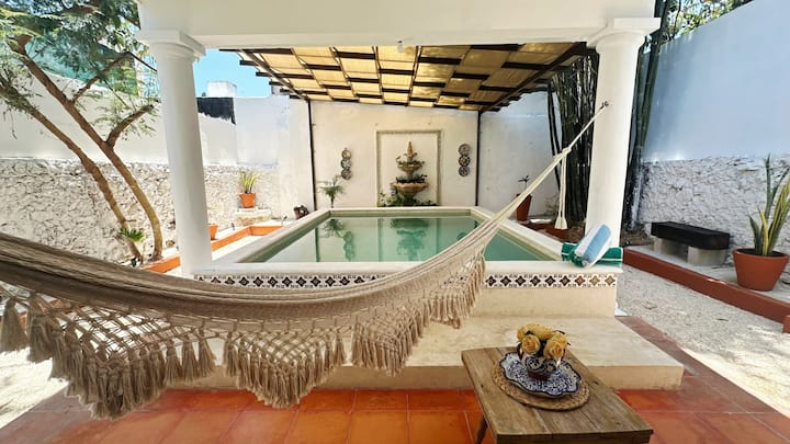 Casa Fiori - Private Pool  2 King Beds  Parking - Mérida