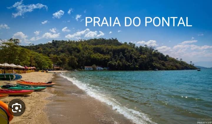Flat Com Quintal Na Praia Do Pontal - Paraty