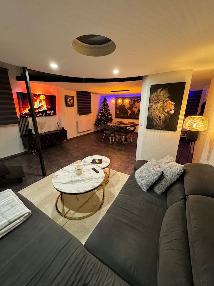 Duplex Avec Jacuzzi + Billard - 米盧斯