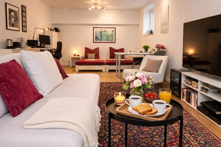 Cozy Apartment (B&b) W/ Terrace Near Expo/arena - Düsseldorf