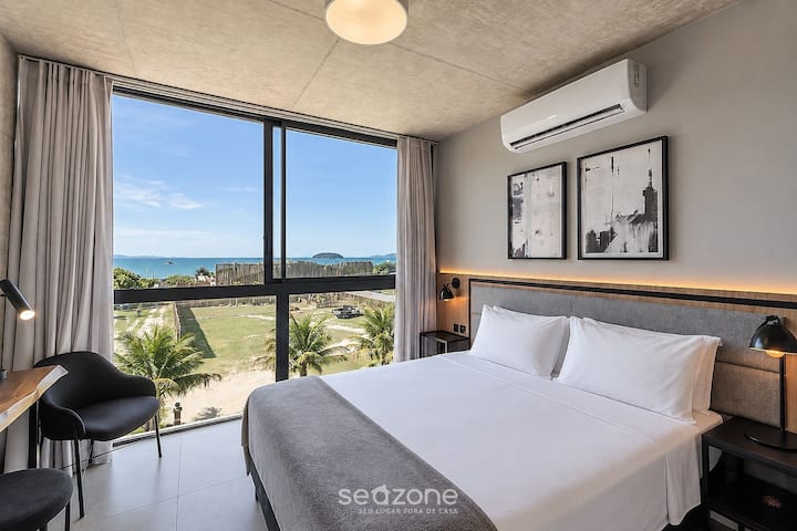 Charmant Studio Avec Vue Sur La Plage Spj0303 - Florianópolis