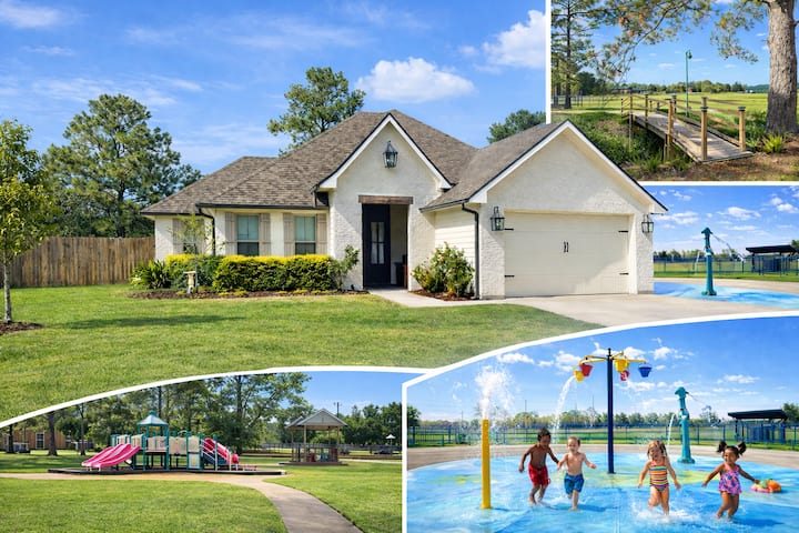 Family Retreat Near Lafayette<playground & Park> - Lake Peigneur, LA