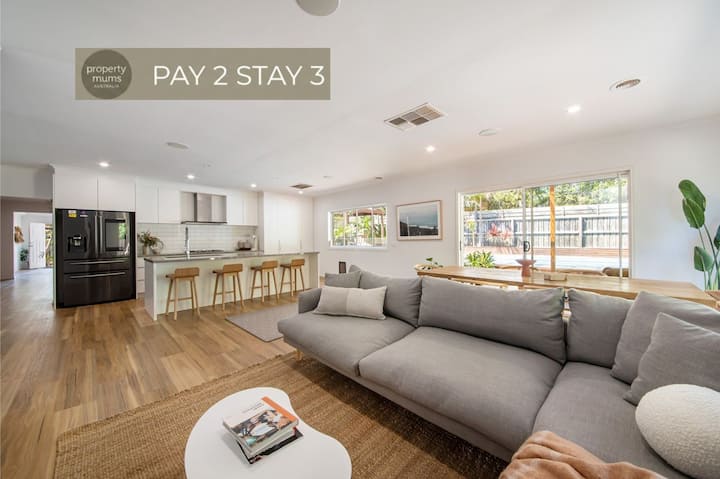 Malibu In Mt Martha With Solar Heated Pool - Mount Martha