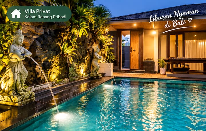 Darmanata Villa 2_surrounded By Bougainvillea - Bali