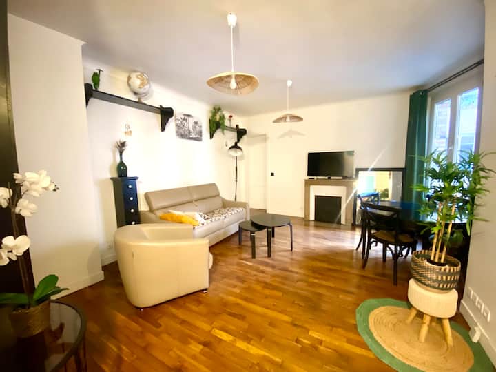 Charmant Appartement 3 Pièces - 4 à 6 Voyageurs - 