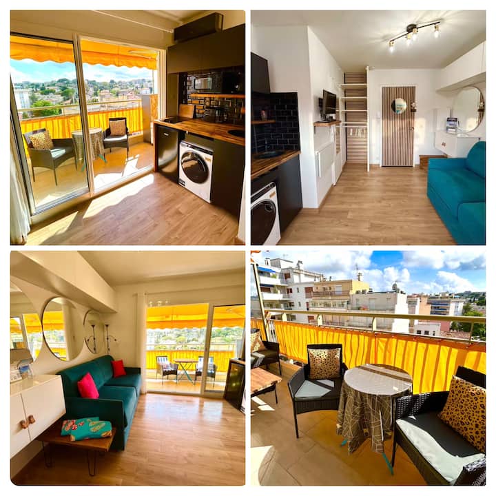 Antibes Centre 50m De La Mer Studette Ensoleillée - Antibes