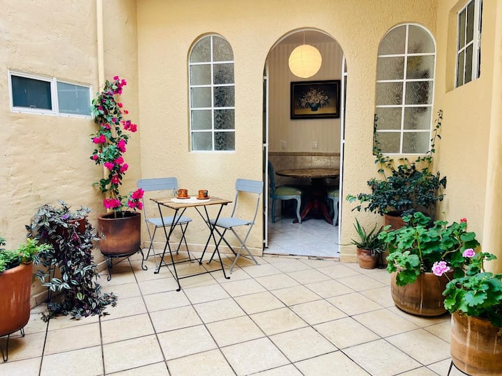 Cálido Depa Vintage A Pasos De Todo - Morelia