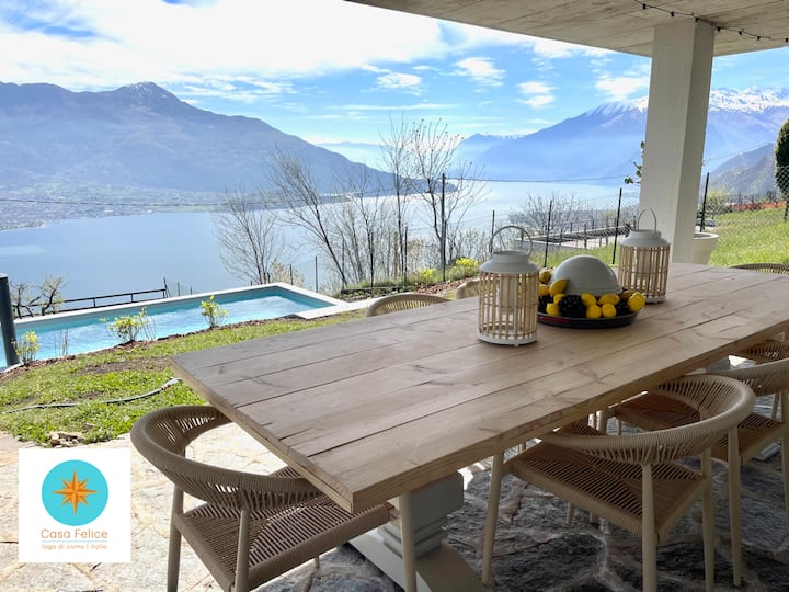 Villa |Vue Spectaculaire Sur Lac De Côme & Piscine - Lake Como