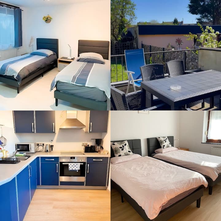Near Messe 2-bedroom Duplex Apartment With Garden - Düsseldorf