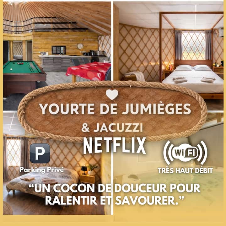 Yourte De Charme Avec Spa & Nature By Seine & Spa - Bourg-Achard